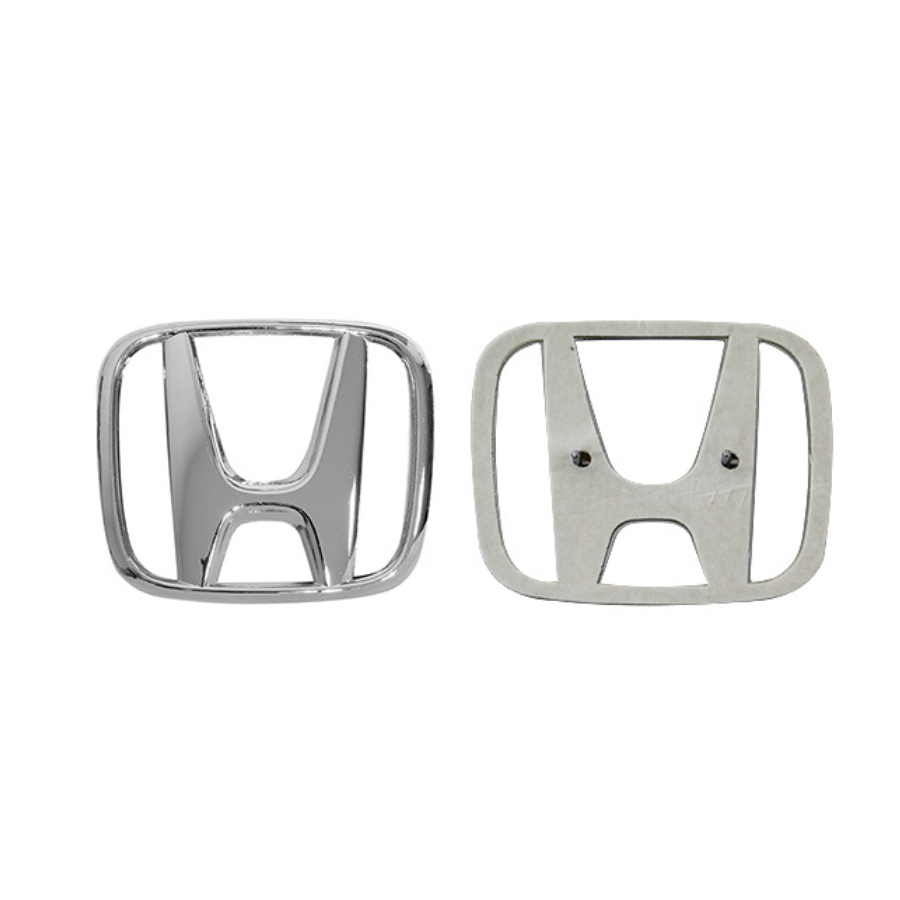 ESCUDO HONDA 12.3X3X9 CM CON PATAS CROMO